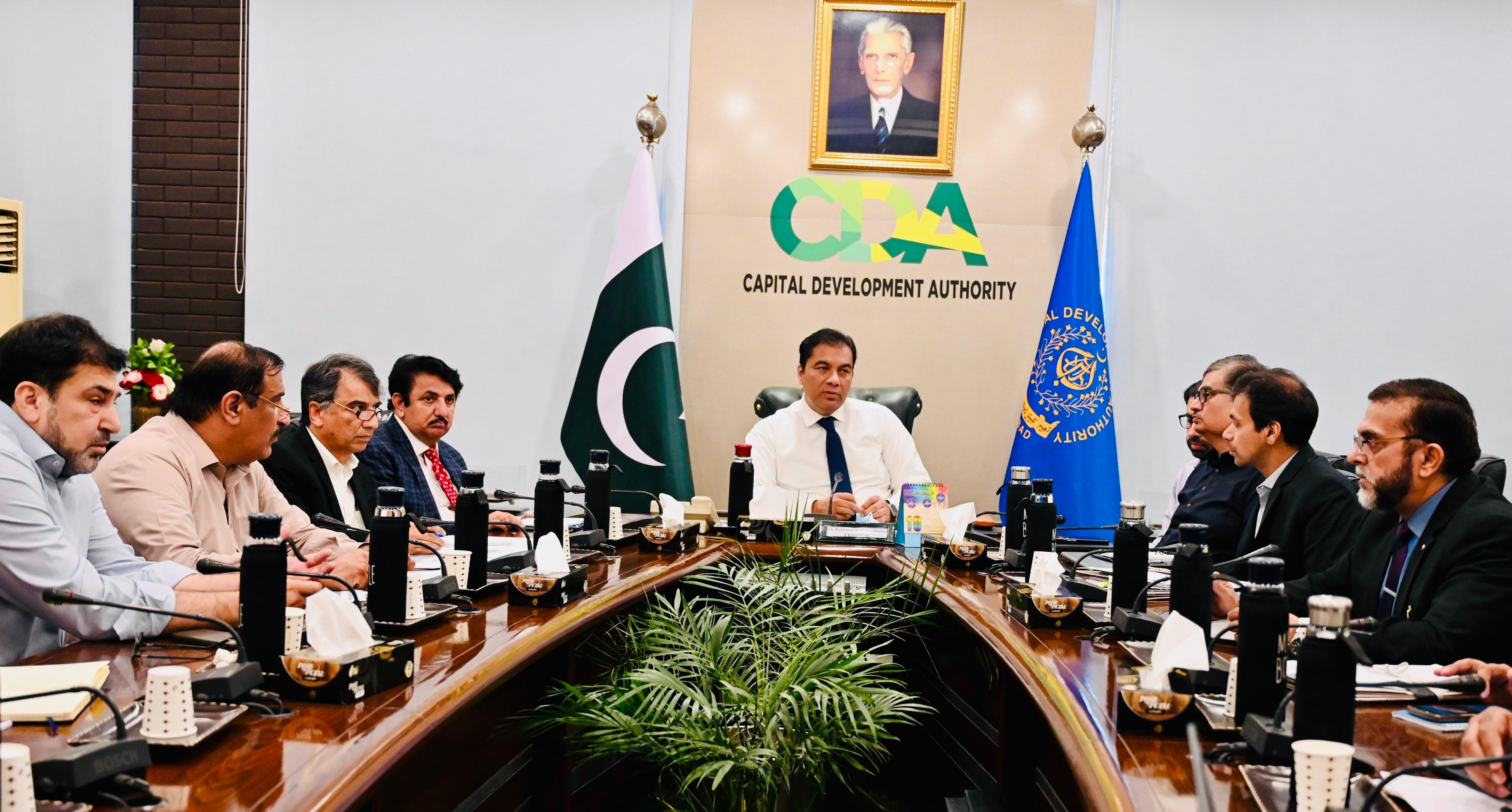Progress Review Meeting of Sector Development - CDA Gallery