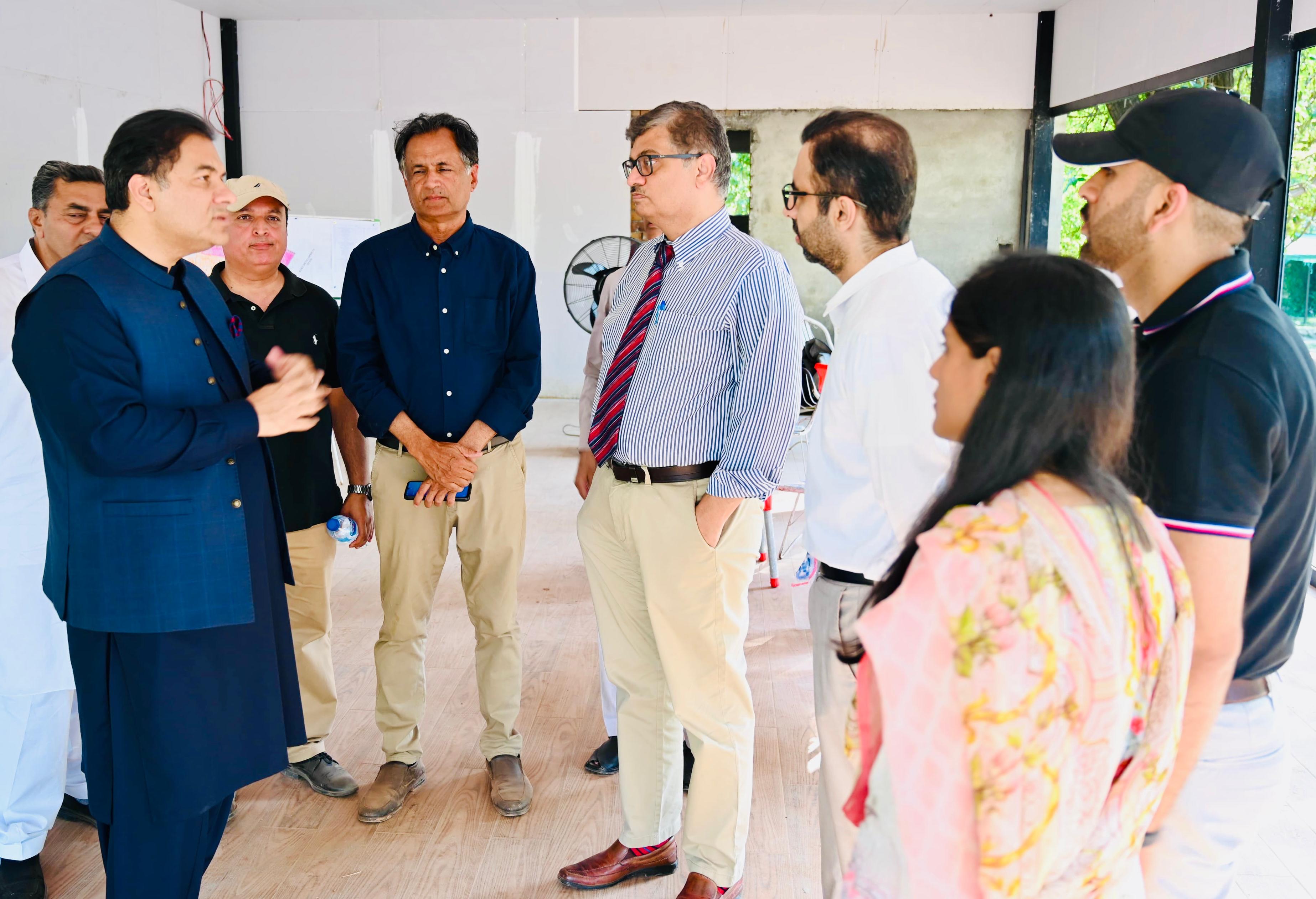 Chairman CDA visit to the CDA Nursery - CDA Gallery